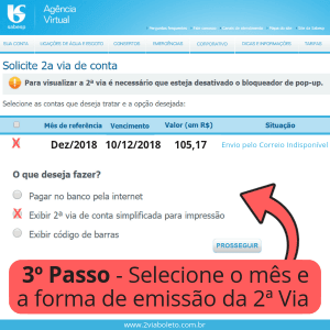Sabesp 2ª Via Segunda Via Sabesp da Conta de Água